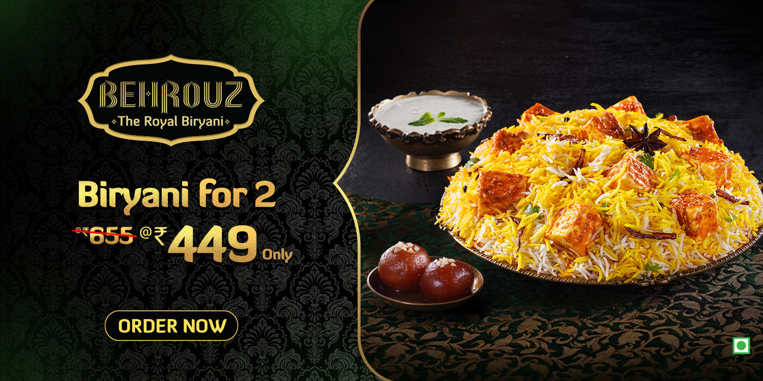 Order Behrouz Biryani Royal Biryani Near Me in Uttarahalli