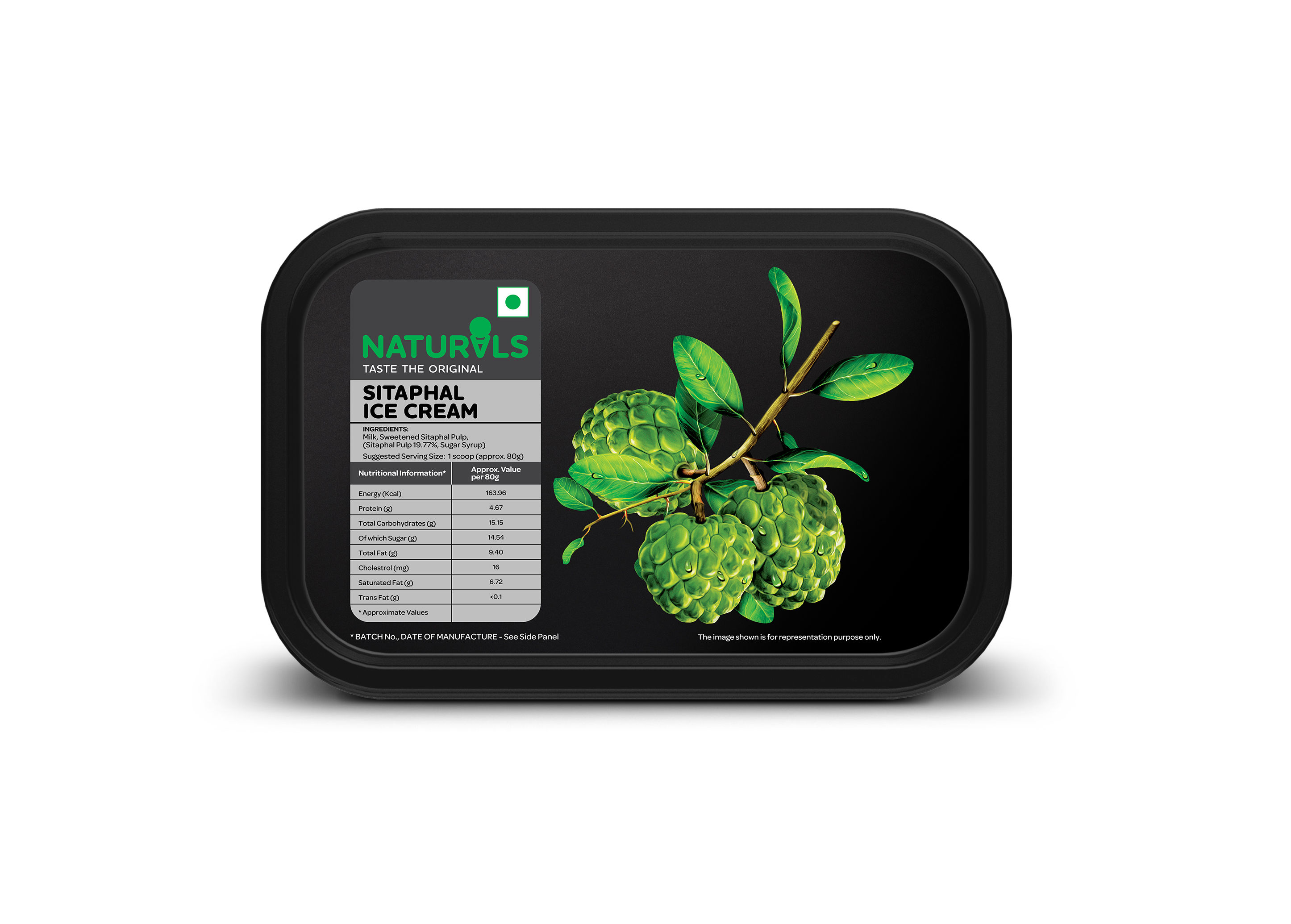 Order Sitaphal Single Scoop from Natural Ice Cream on EatSure