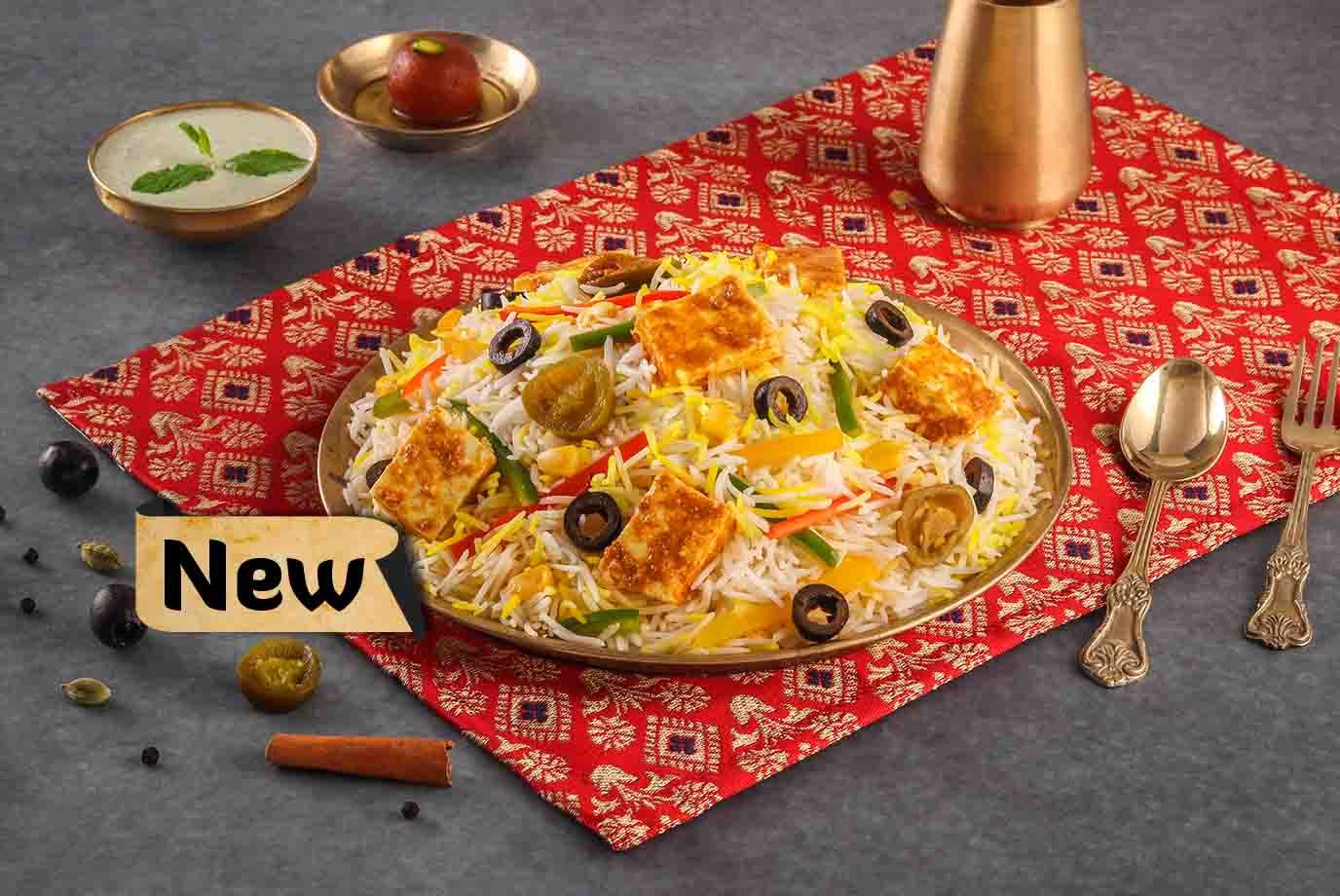 Order Zaitooni Paneer Dum Biryani Veg Paneer Biryani Serves 1 2 online ... Order Zaitooni Paneer Dum Biryani Veg Paneer Biryani Serves 1 2 online ...