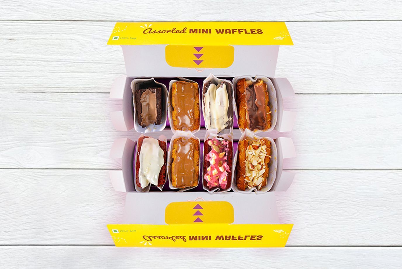 Order Mini Waffles Party Pack from The Belgian Waffle Co on EatSure