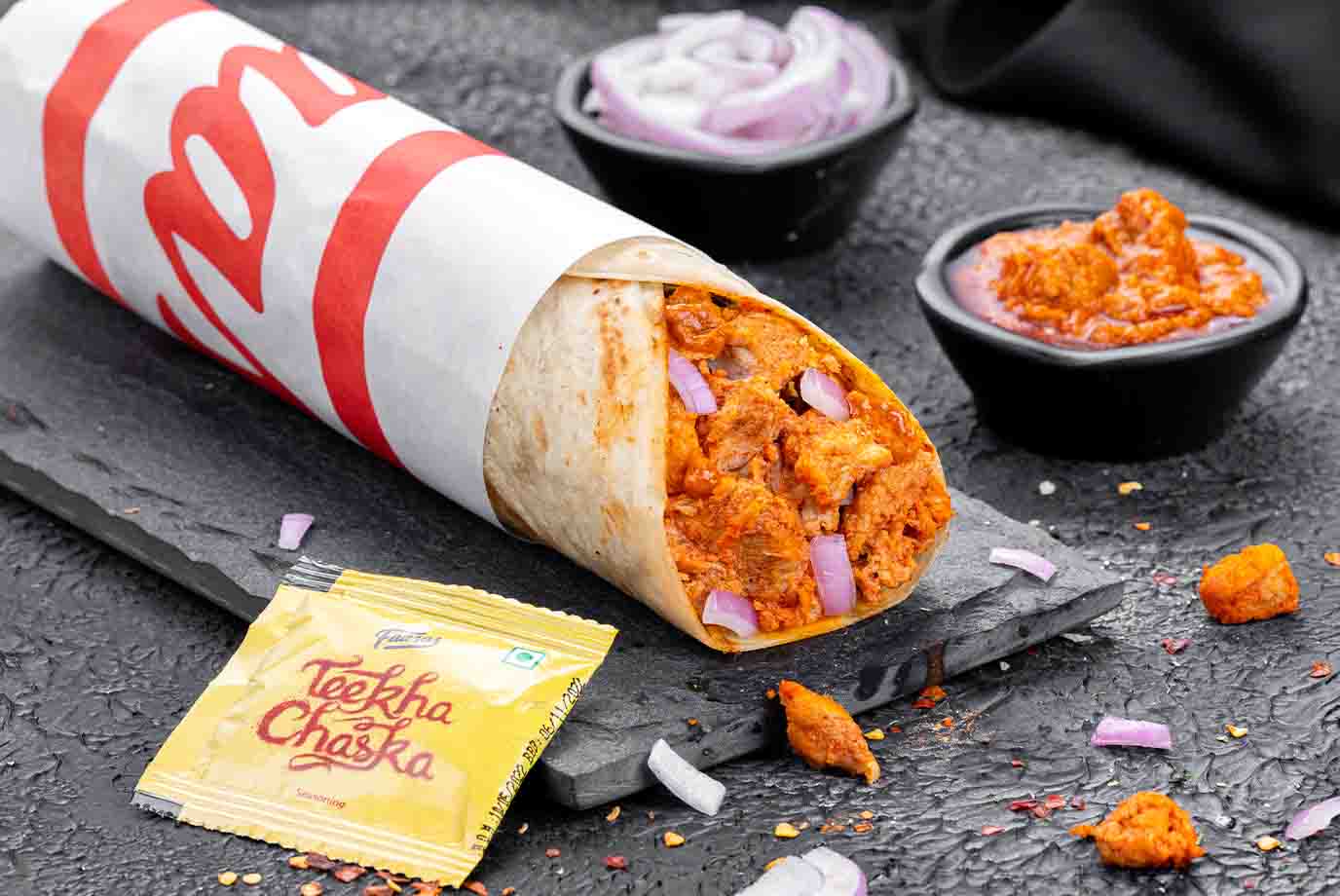 Order Newly Launched Smokey Butter Chicken Wrap From Signature Wraps