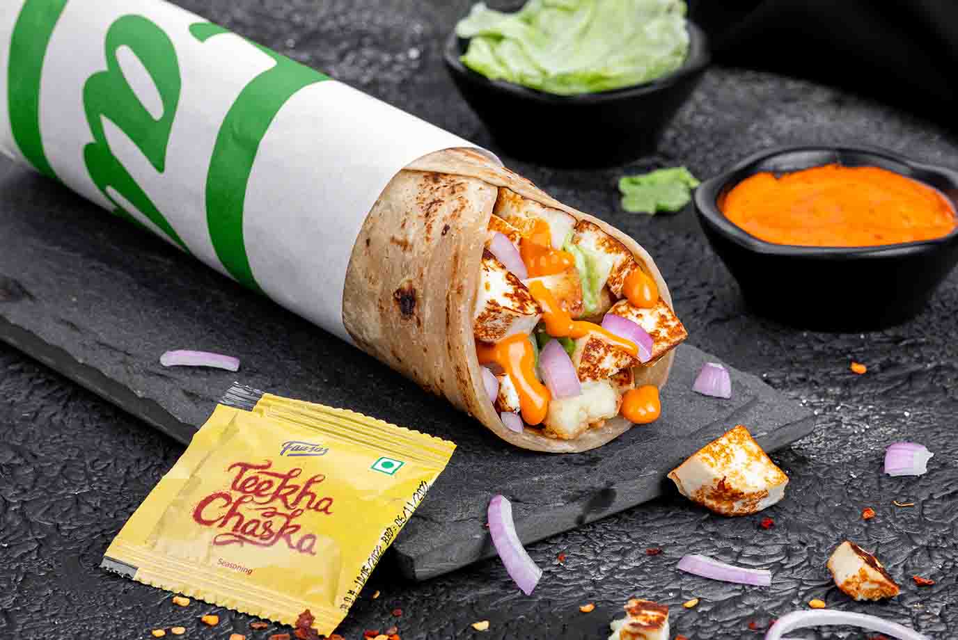 Order Grilled Paneer Burger Wrap Newly Launched From Signature Wraps