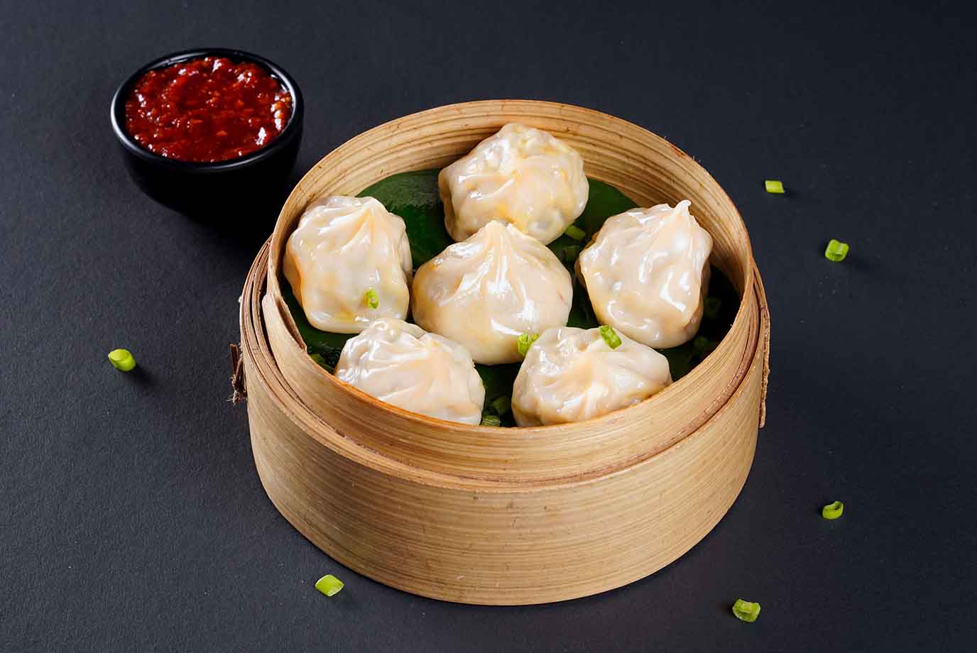 Order Steamed Veg Momos 6 Pcs from Mandarin Oak on EatSure