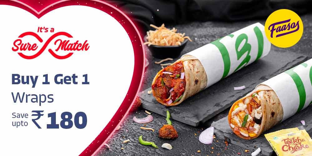 Order Faasos Wraps & Rolls Online in Mahakali FC, Mumbai from EatSure