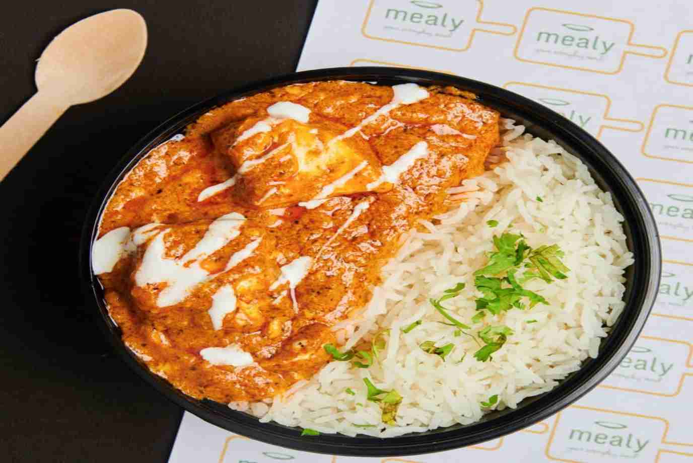 Order Paneer Butter Masala Rice Bowl from Mealy Your Everyday Meal on ...